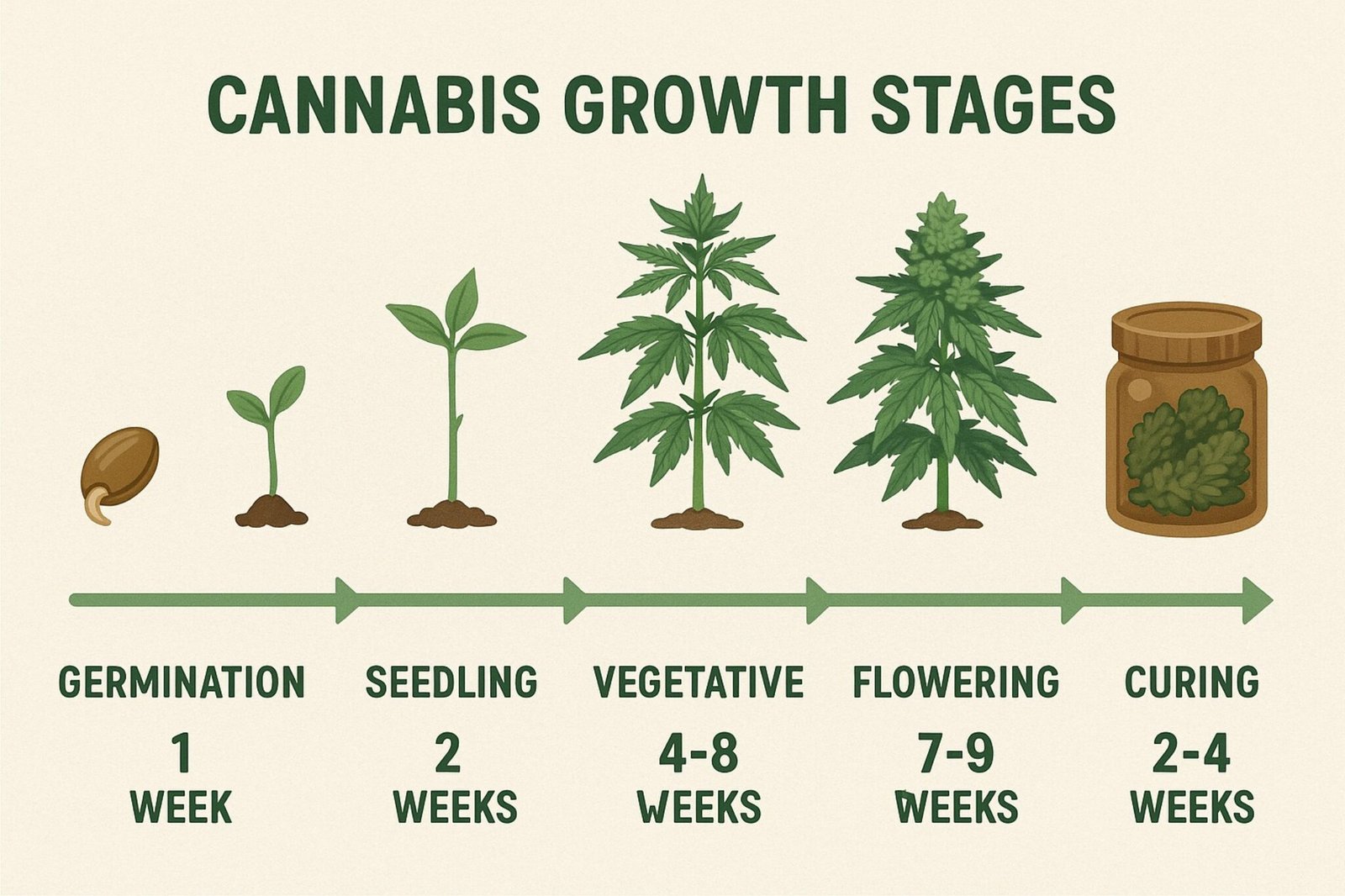 Cannabis Growing Calendar: Guide for Indoor & Outdoor Growers